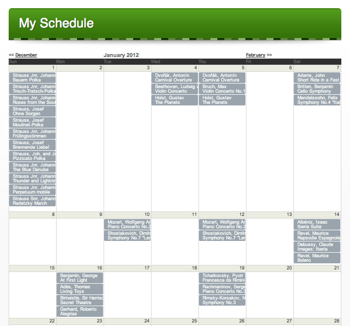 Percussion Orchestrations Tour